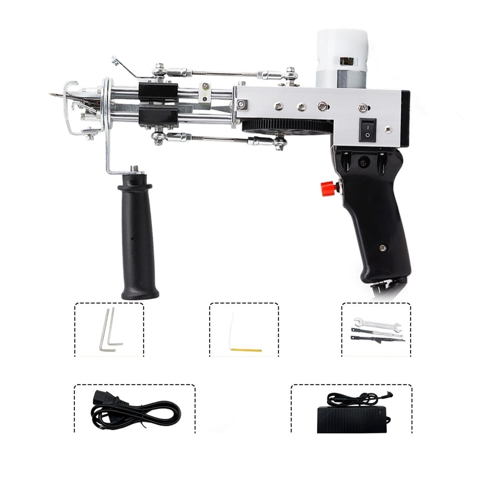 Tufting Gun 2 IN 1 Electric Carpet Tufting Gun Can Do Both Cut Pile And ...