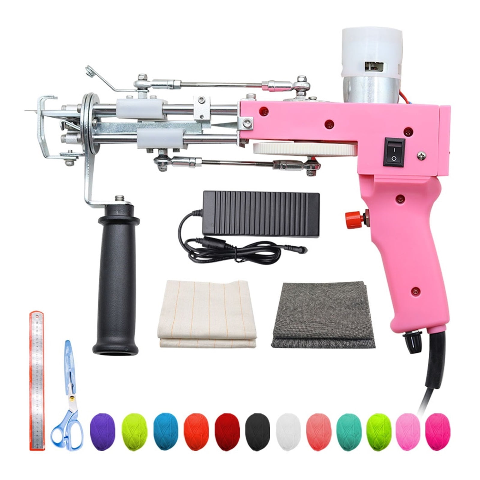 Tufting Gun 2 IN 1 Electric Carpet Tufting Gun Can Do Both Cut Pile And ...