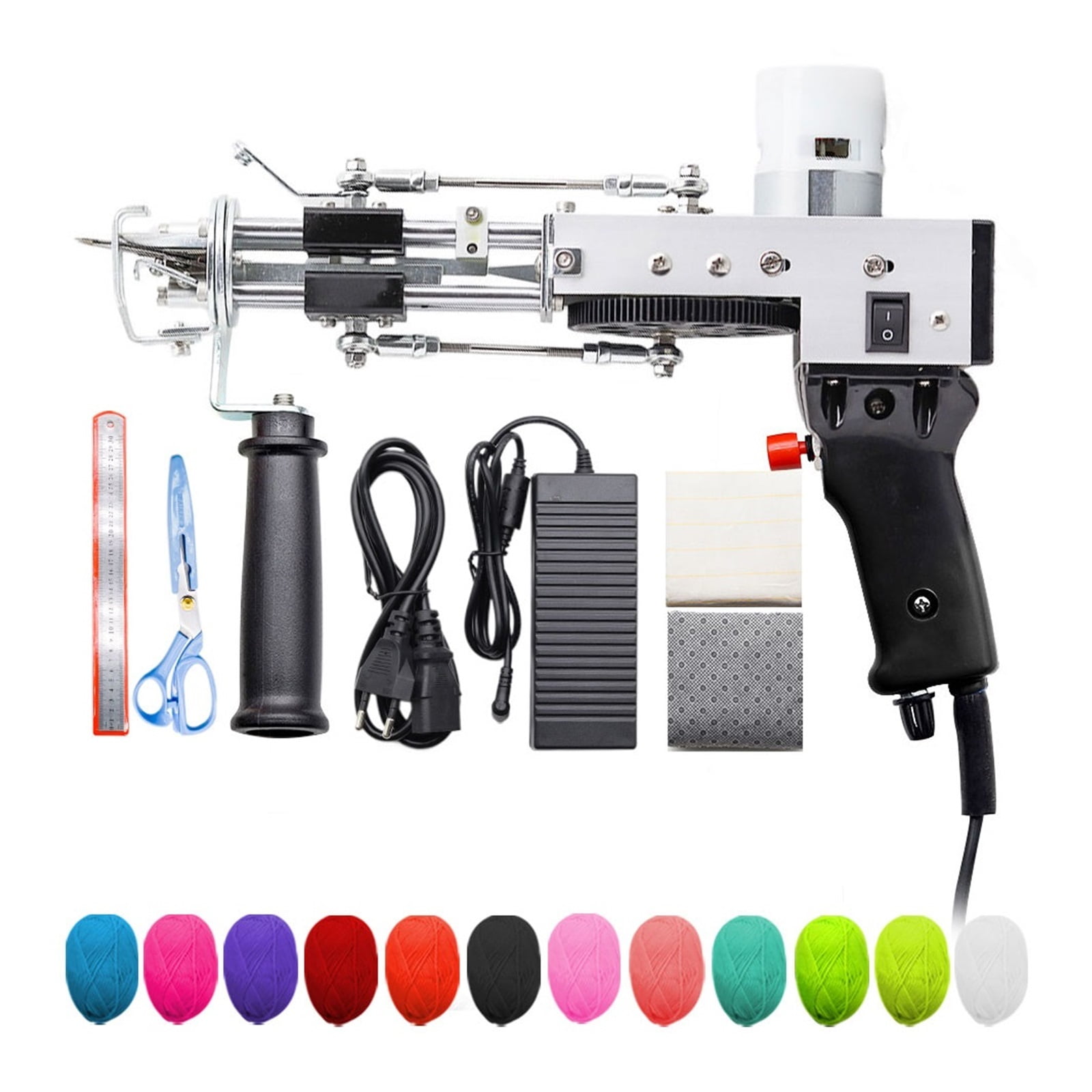 Tufting Gun 2 IN 1 Electric Carpet Tufting Gun Can Do Both Cut Pile And ...