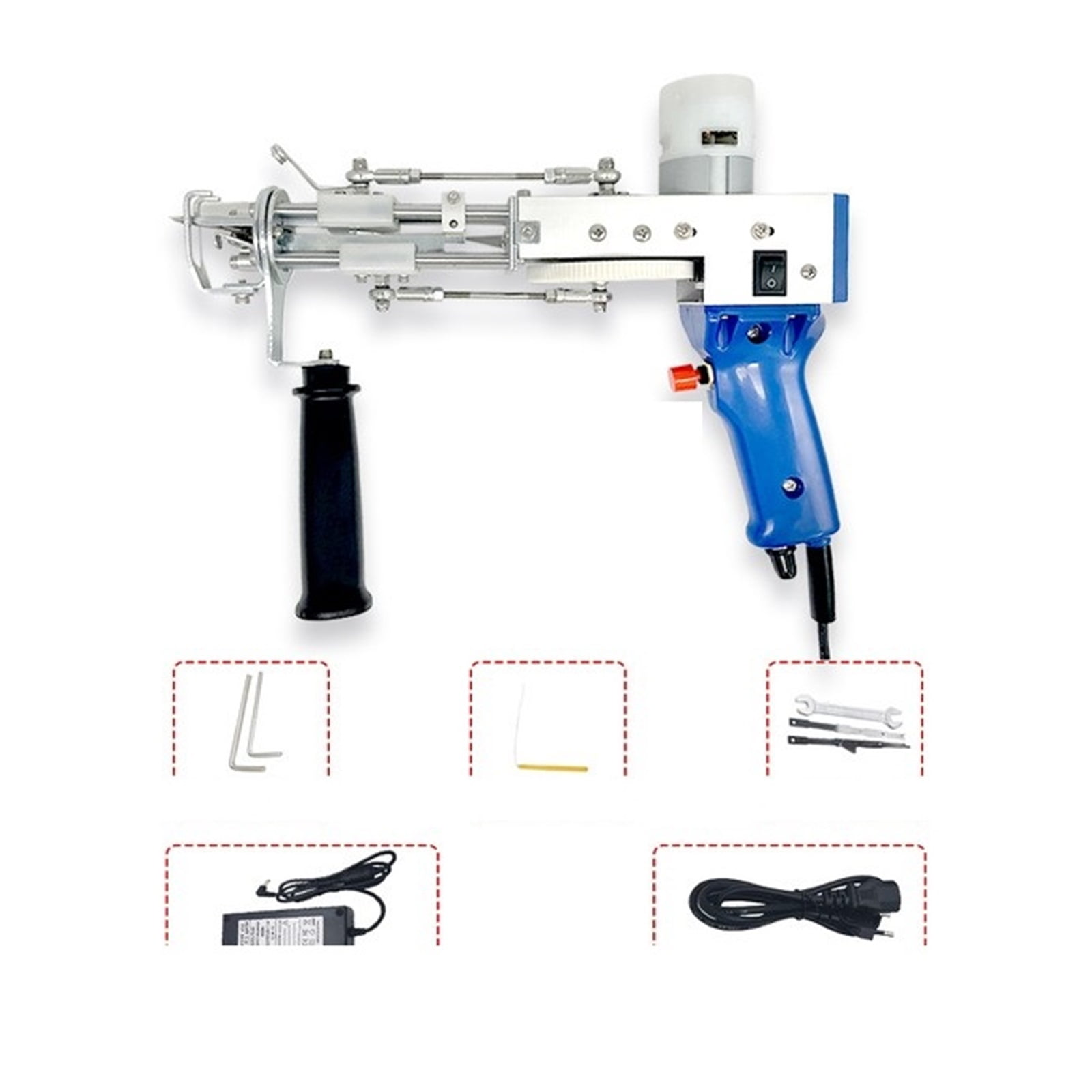 Tufting Gun 2 IN 1 Electric Carpet Tufting Gun Can Do Both Cut Pile And ...