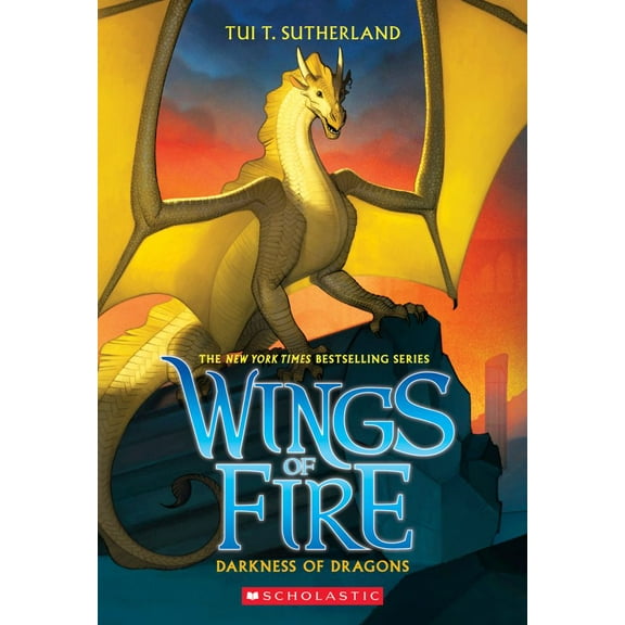 Wings of Fire Darkness of Dragons (Wings of Fire #10), Book 10 ...