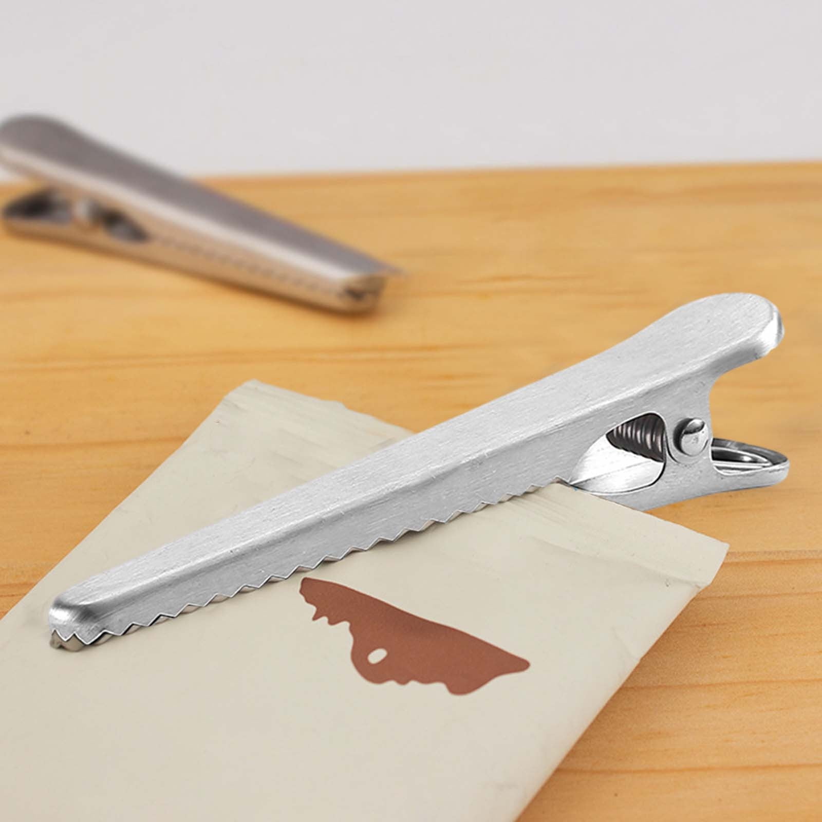 Tuitoonm Food Sealing Clip Four pack Food Sealing Clip Stainless Steel ...