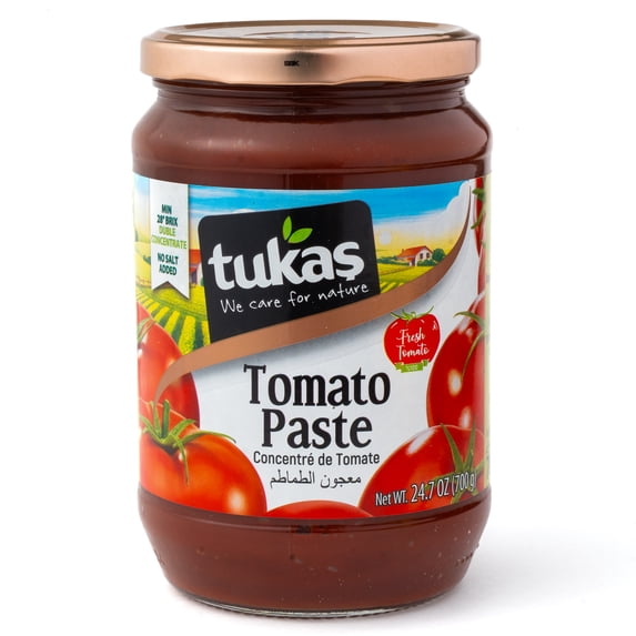 Tukas Tomato Paste - Rich and Concentrated, Perfect for Sauces, Soups ...