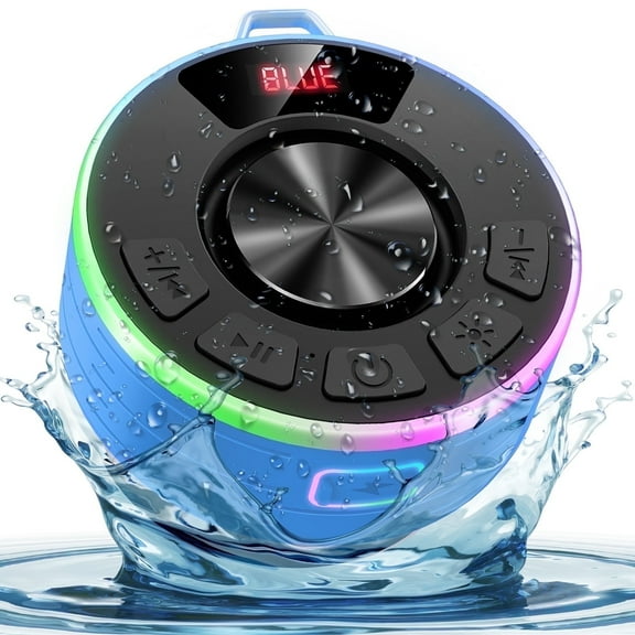 Bluetooth Shower Speaker, Portable Bluetooth 5.3 Speakers Wireless with ...