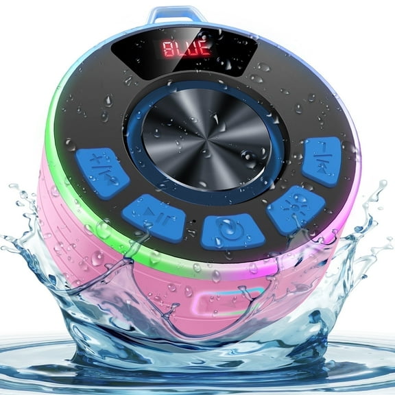 mlp001 Shower Bluetooth Waterproof Speaker, IPX7 Floating Portable ...