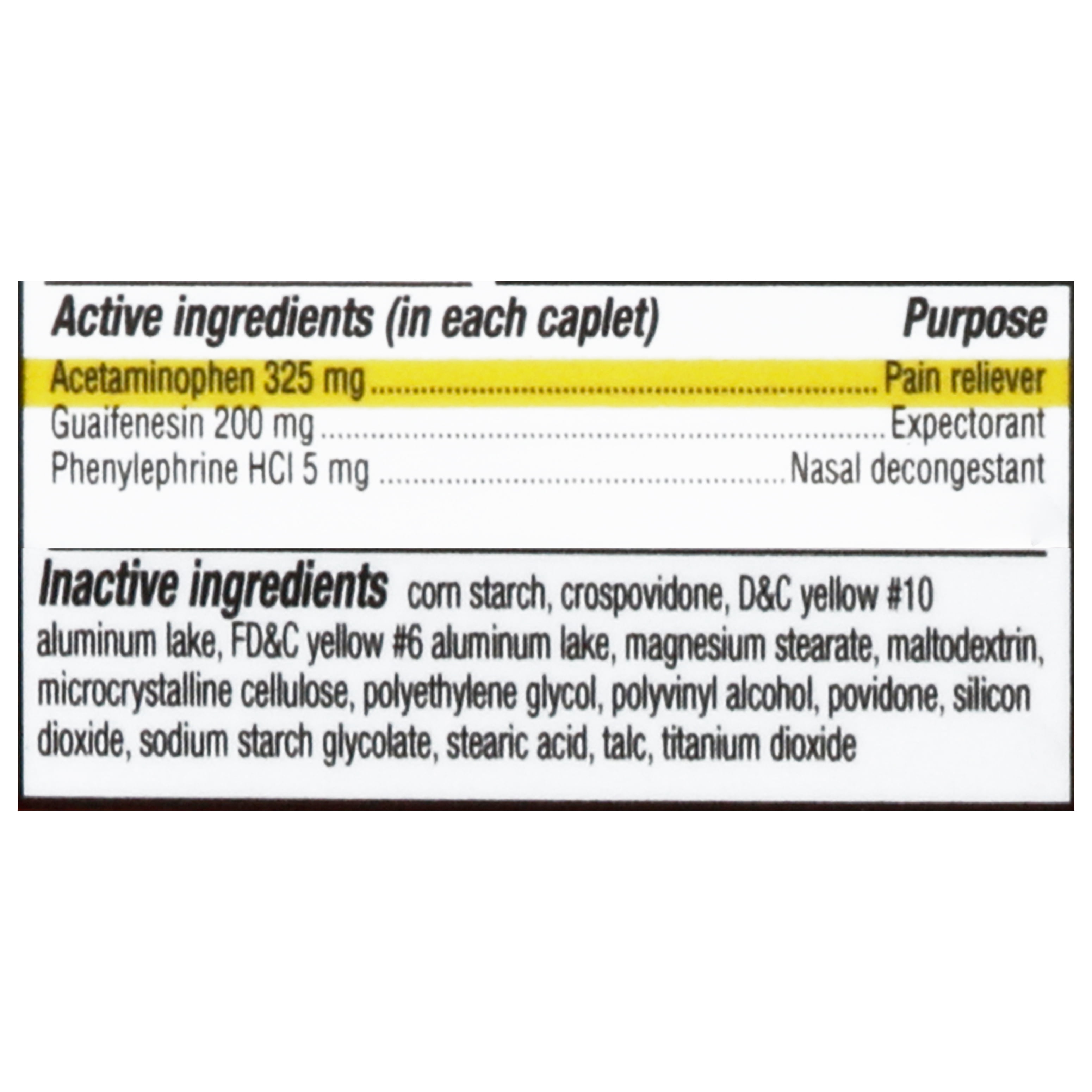 Tukol Max Action Sinus Caplets. Headache, Nasal and Sinus Congestion ...