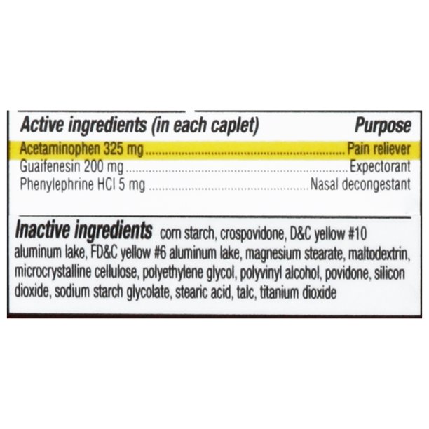 Tukol Max Action Sinus Caplets. Headache, Nasal and Sinus Congestion ...