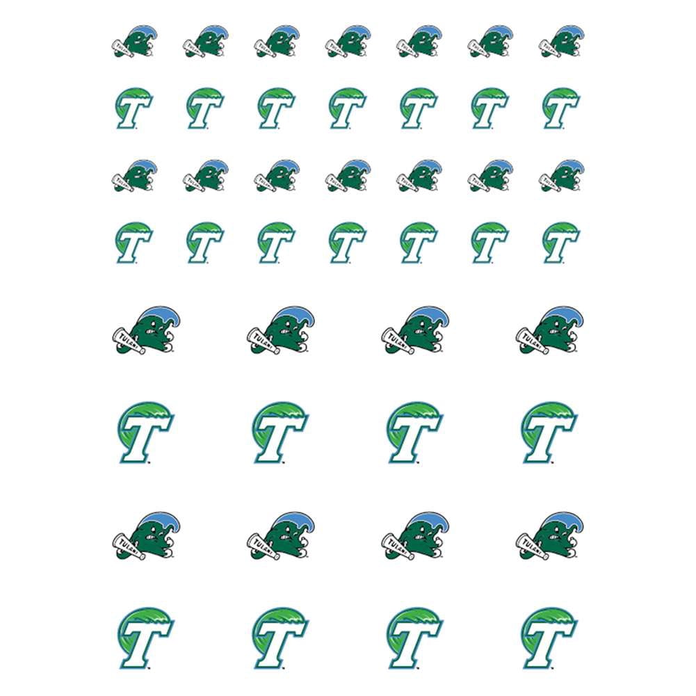 Tulane Green Wave Small Sticker Sheet - 2 Sheets - Walmart.com