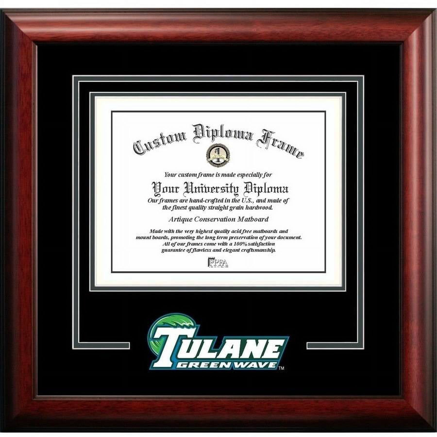 Tulane University 14" x 17" Spirit Diploma Frame - Walmart.com