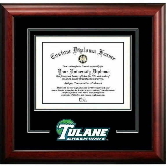Tulane University 14" x 17" Spirit Diploma Frame - Walmart.com