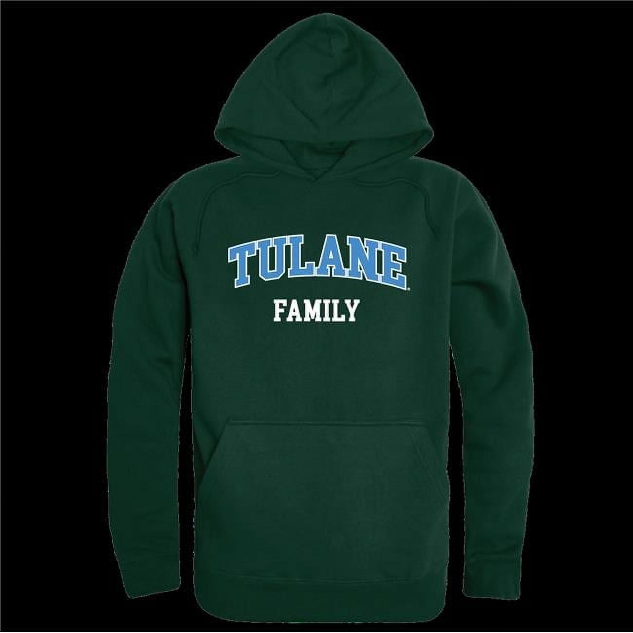 Tulane University Green Wave Family Hoodie, Forest Green - Large ...