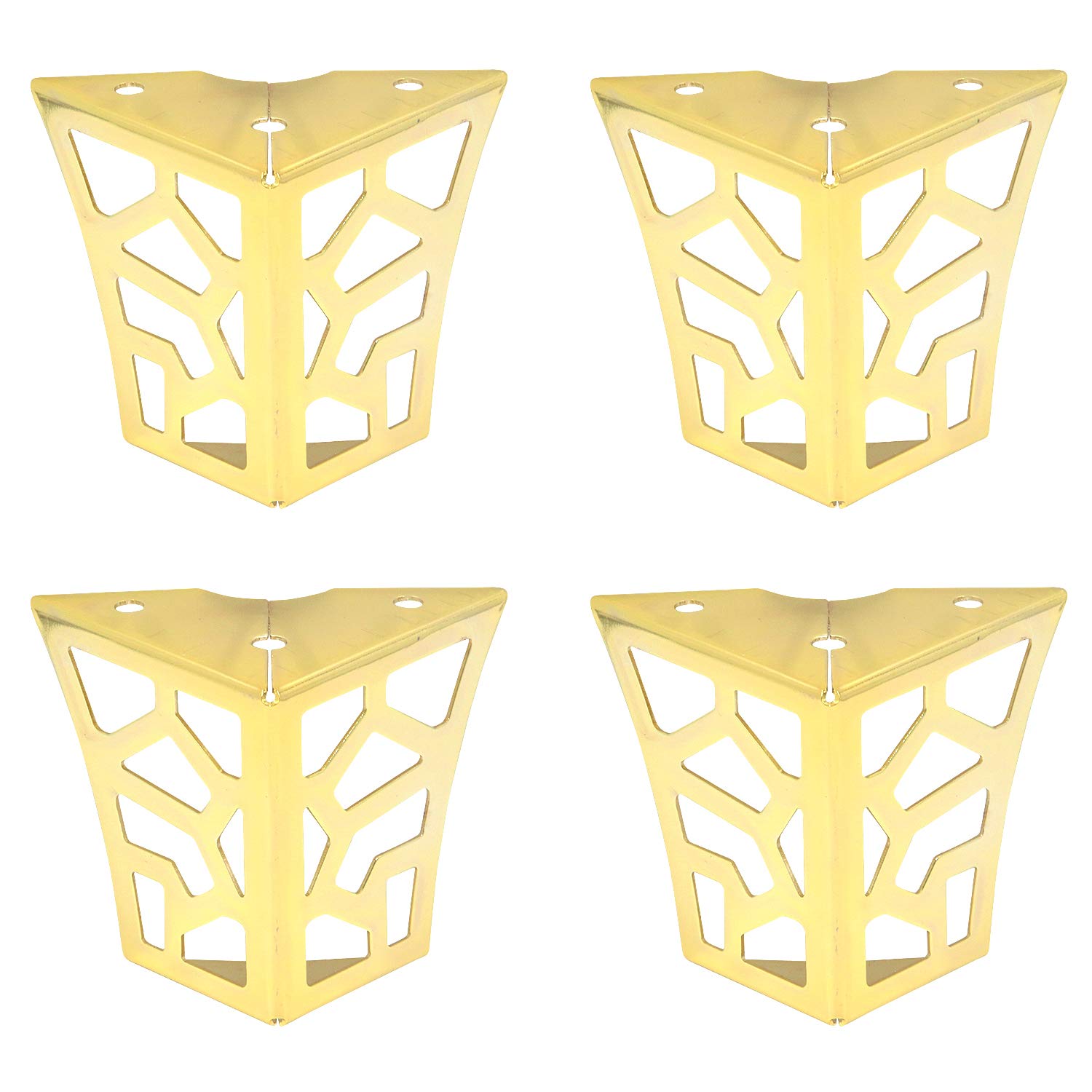 Tulead Golden Cabinet Feet Modern Furniture Legs Metal Chair Table ...