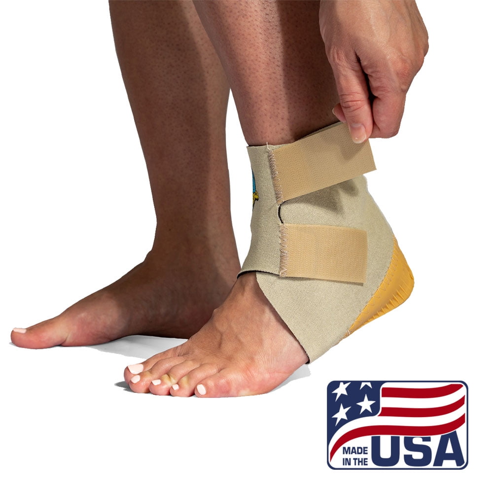 Tuli’s Cheetah Heel Cup with Adjustable Compression Sleeve for Sever’s ...