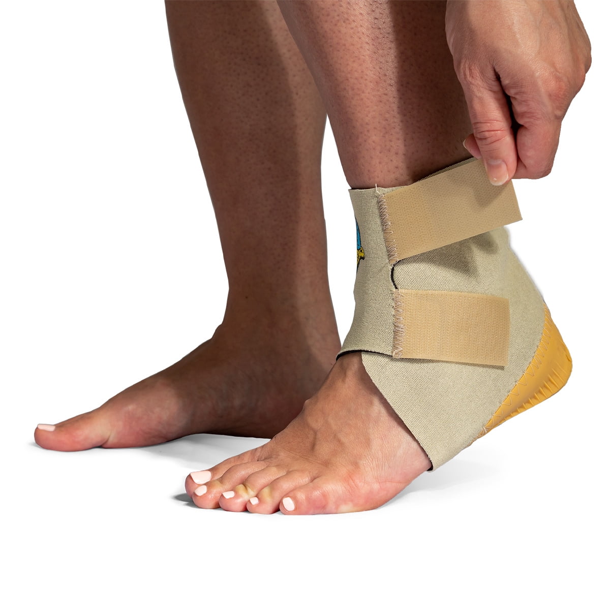 Tuli’s Cheetah Heel Cup with Adjustable Compression Sleeve for Sever’s ...