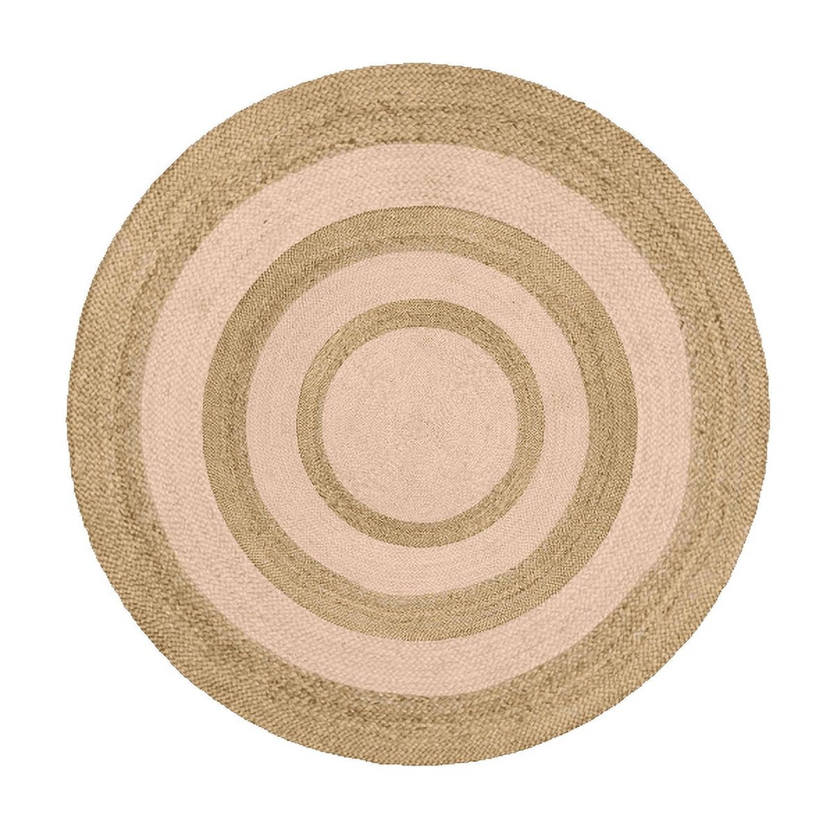 Tulila Jute Round Rug - Walmart.com