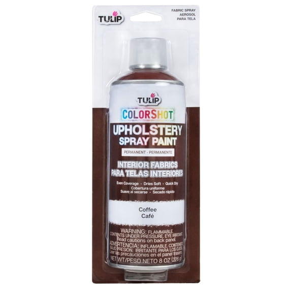 Tulip, Interior Upholstery Spray, Coffee, Indoor Fabric Paint - Walmart.com