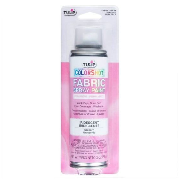 Tulip Color Shot Instant Fabric Color Paint Spray 3 oz Unicorn ...