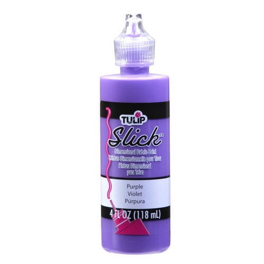 Tulip Puff Fabric Paint, Shiny Purple, 4 fl oz Liquid Gel - Walmart.com
