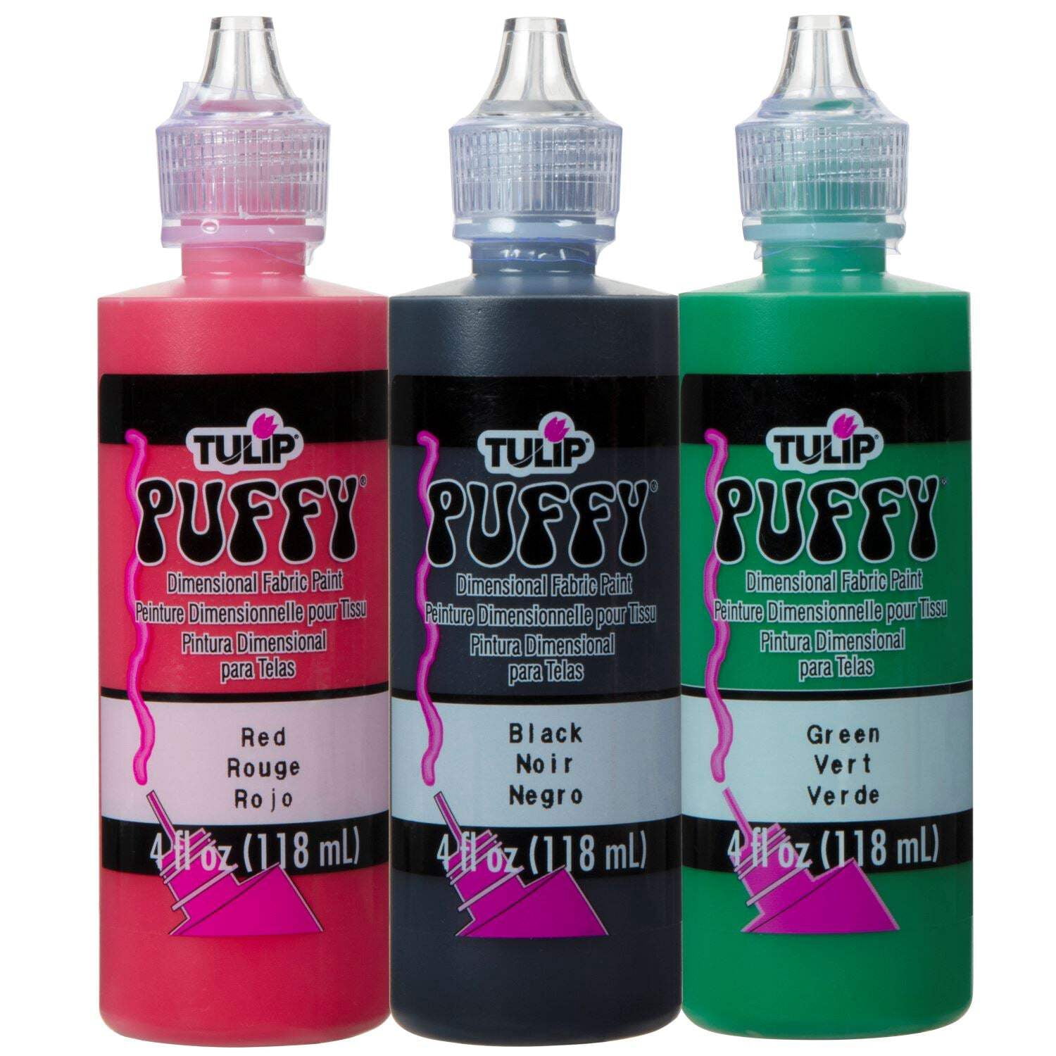 Tulip Dimensional Paint Puffy Celebrate 4 fl. oz. 3 Pack - Walmart.com