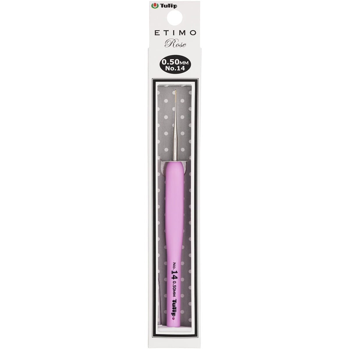 Tulip Etimo Rose Steel Crochet HookSize 14/.5mm - Walmart.com