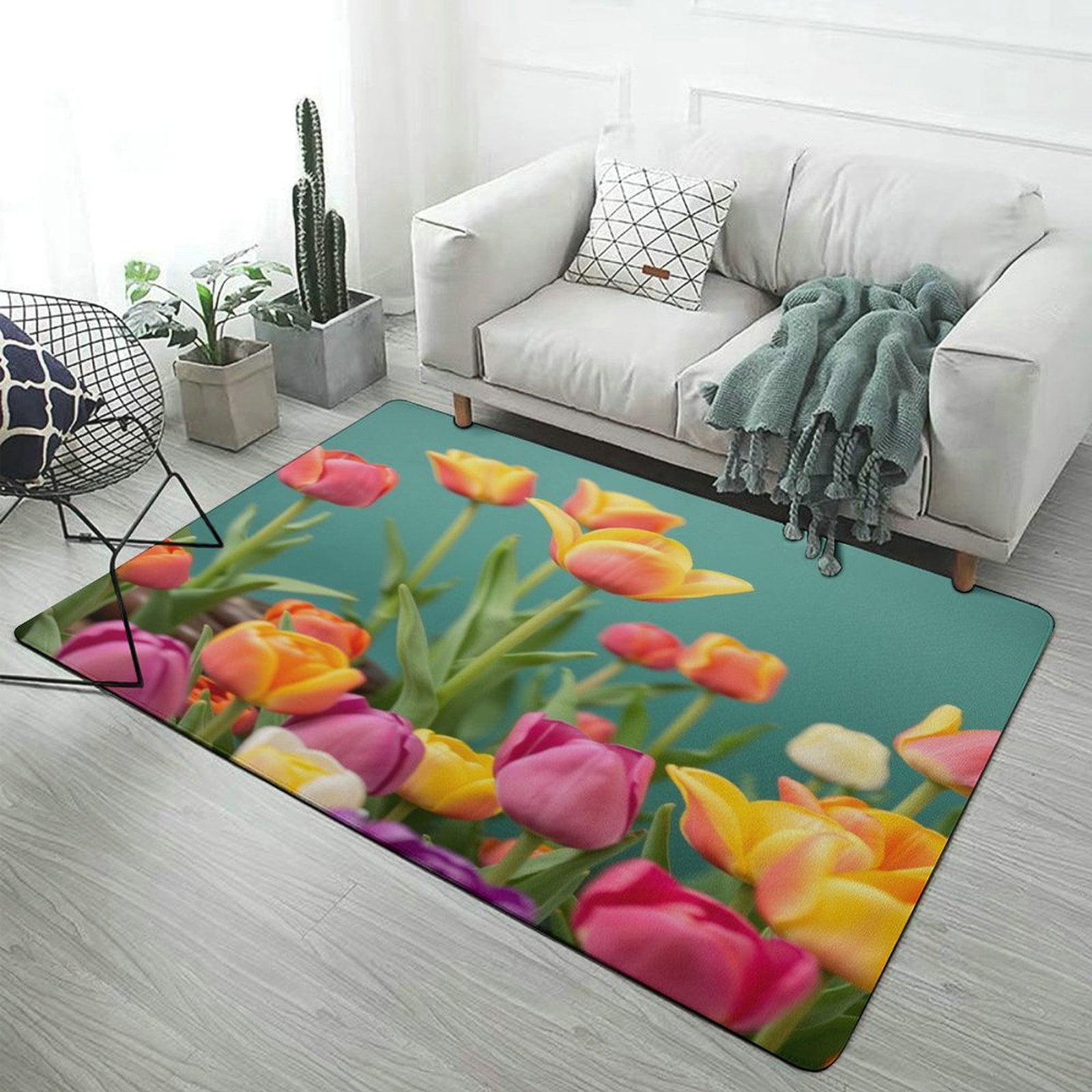 Tulip European Living Room Carpets Rugs Luxury Bedroom Study R Rug ...