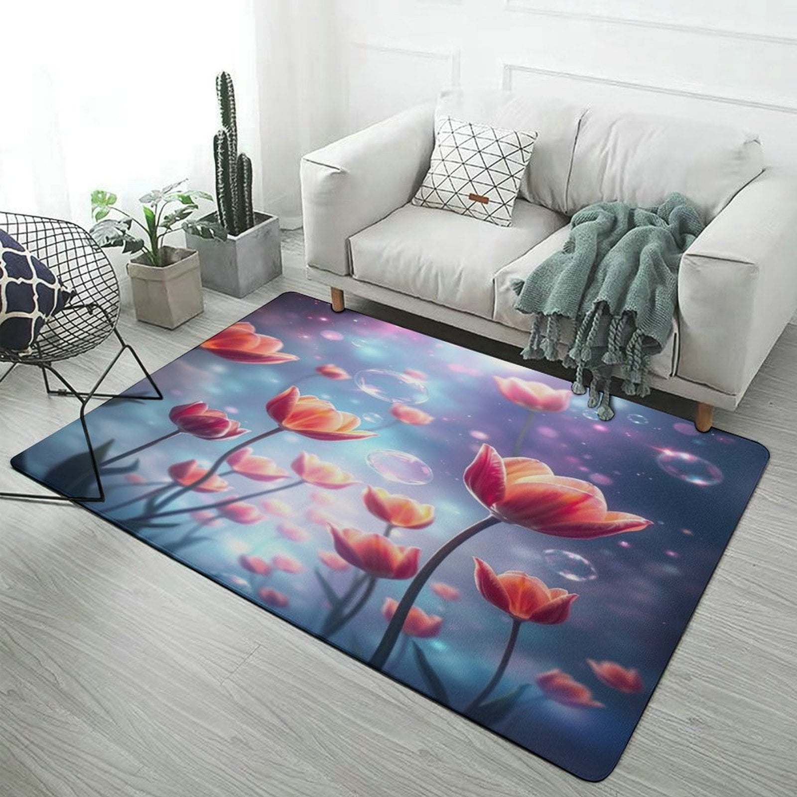 Tulip European Living Room Carpets Rugs Luxury Bedroom Study R Rug ...