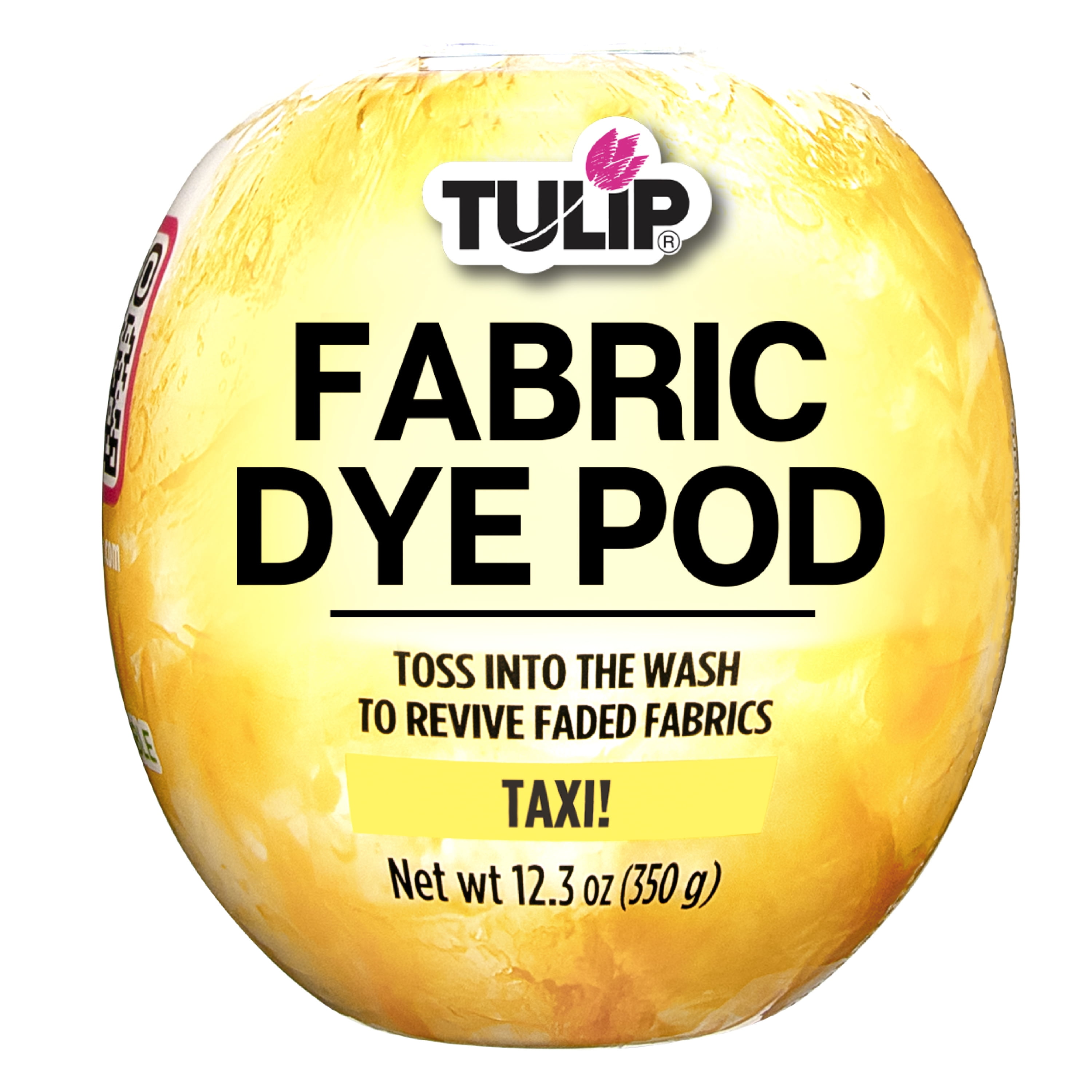 Tulip Fabric Dye Pod Taxi! (Yellow) 12.03 oz , New Dye for Washing ...