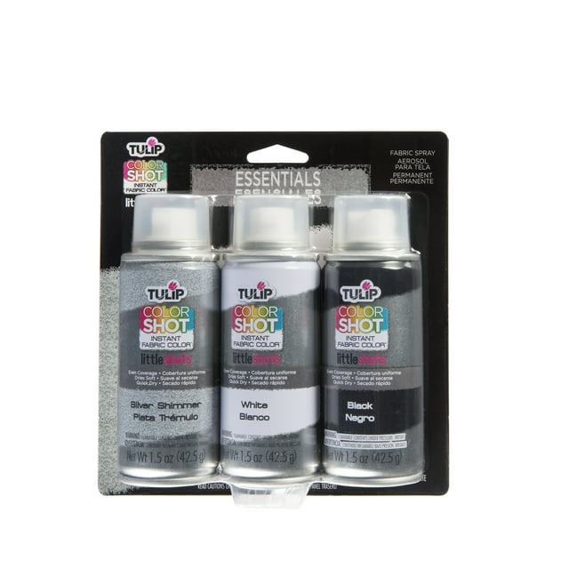 Tulip Fabric Spray Paint Essentials 3pk - Walmart.com