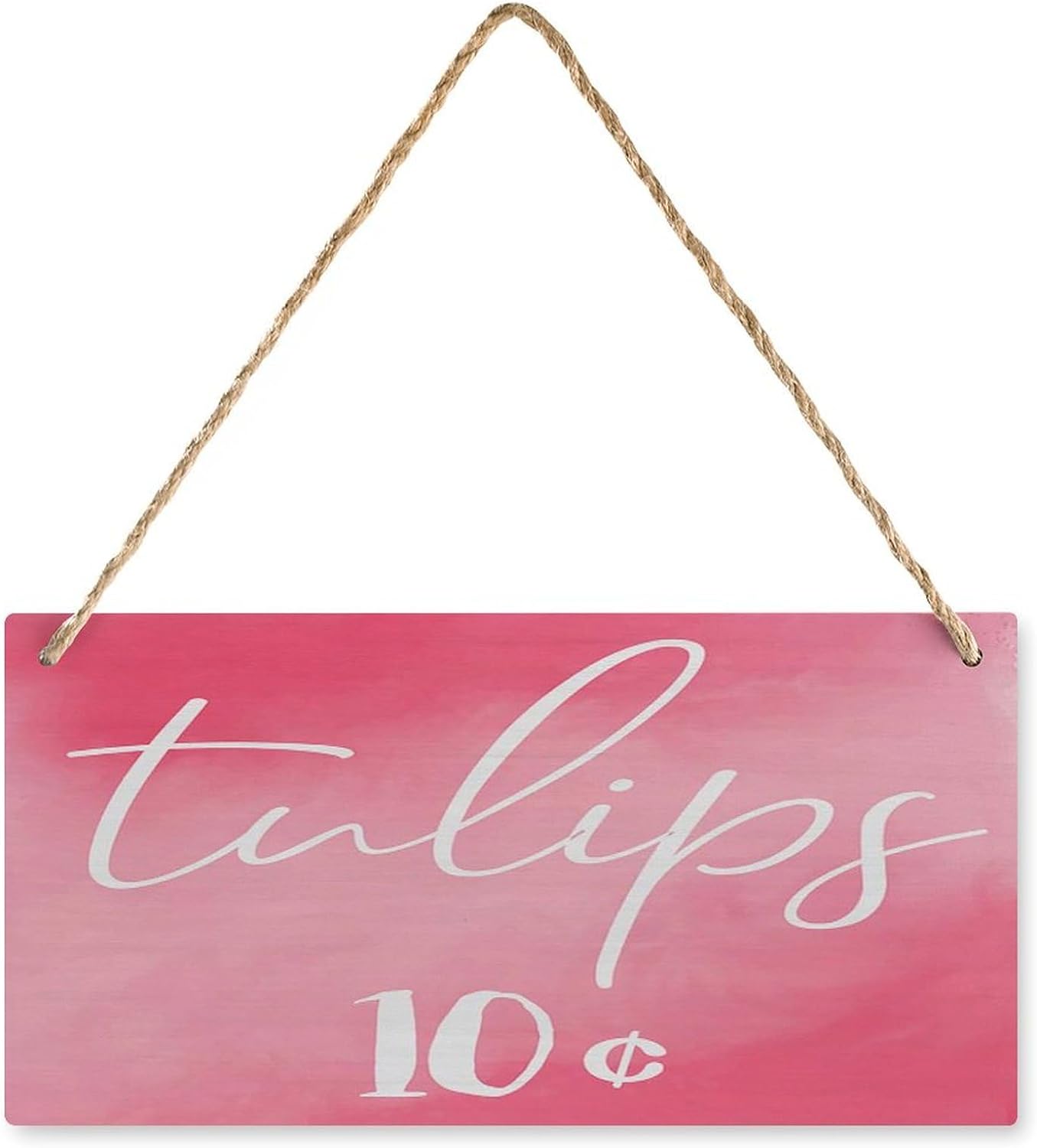 Tulip Floral Wooden Sign Farmhouse Spring Summer Wood Sign Art Sign ...