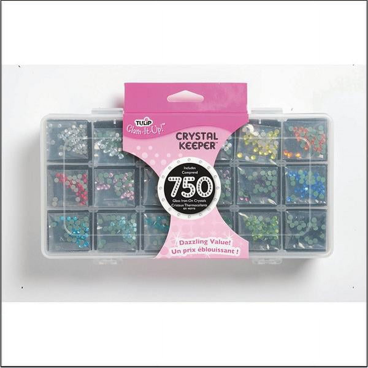 Tulip Glam-It-Up! Crystal Keeper Kit-750 Pieces - Walmart.com