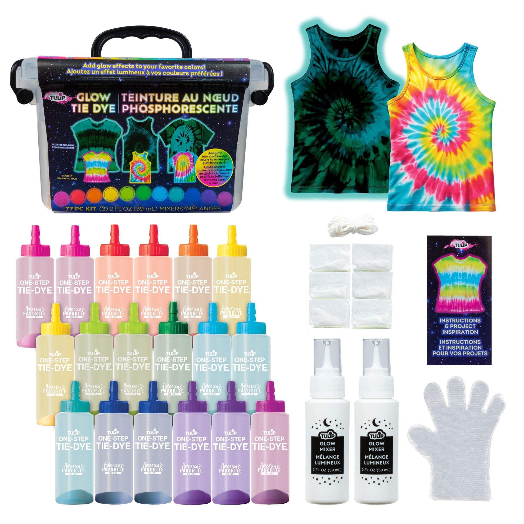 Tulip Glow Tie-Dye Tub, Design Your Looks, Add Glow Effects to Your ...