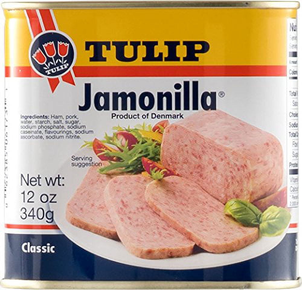 Tulip Jamonilla Classic Precooked Ham, 12 oz, Ready-to-use luncheon ...