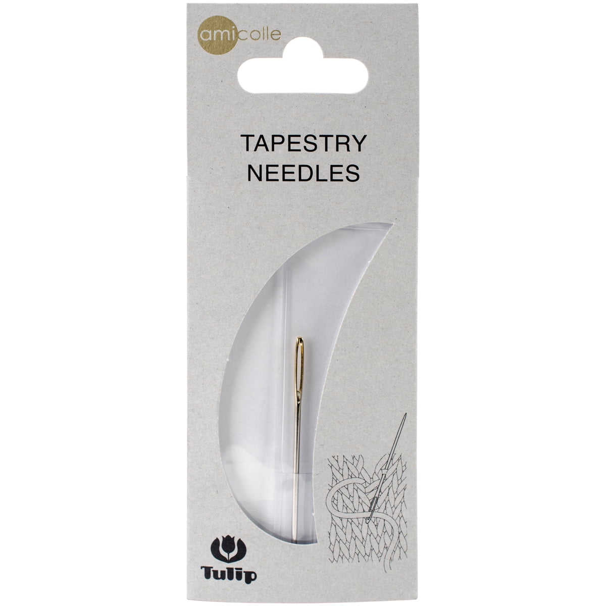 Tulip Japanese Tapestry Beading Needles for Sewing, 3-Pack #18 (124x48 ...