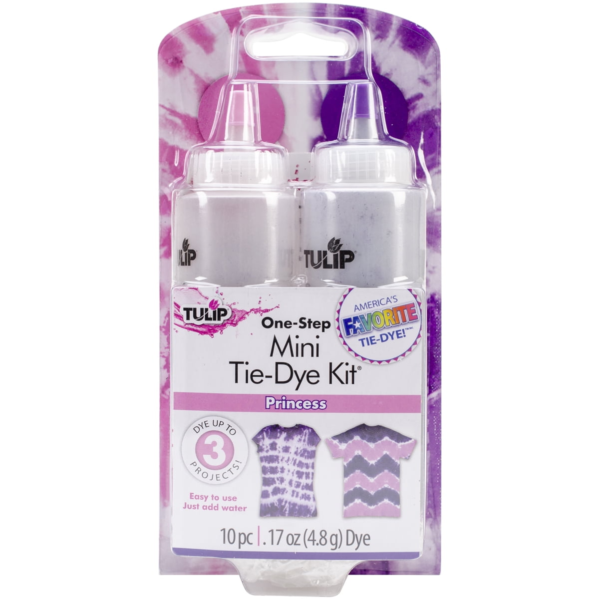 Duncan, Tulip One-Step Mini Tie-Dye Kit, Princess, 2-Pack - Walmart.com