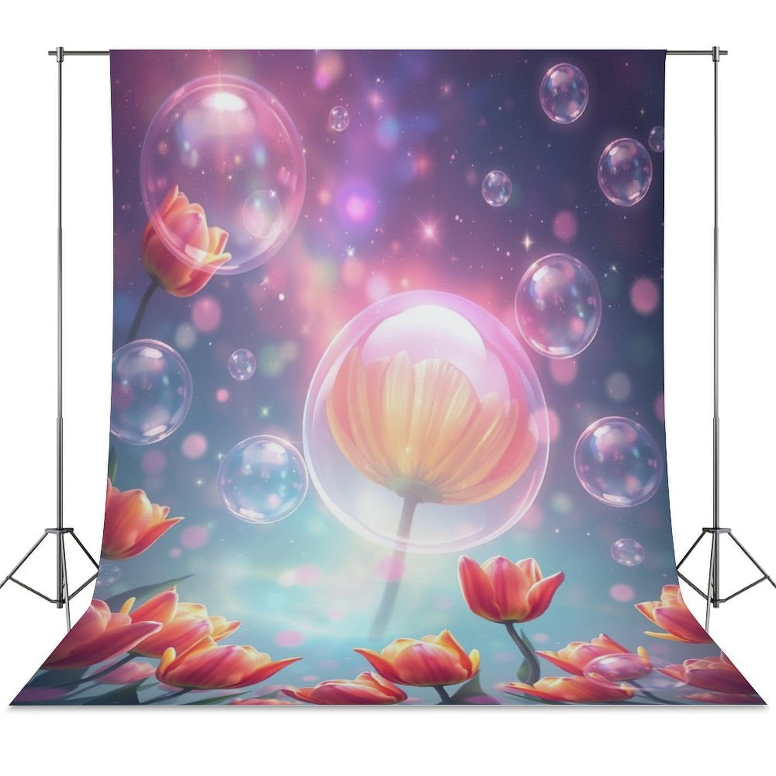 Tulip Photography Backdrops Adult Photostudio Props Decors Backgrounds ...