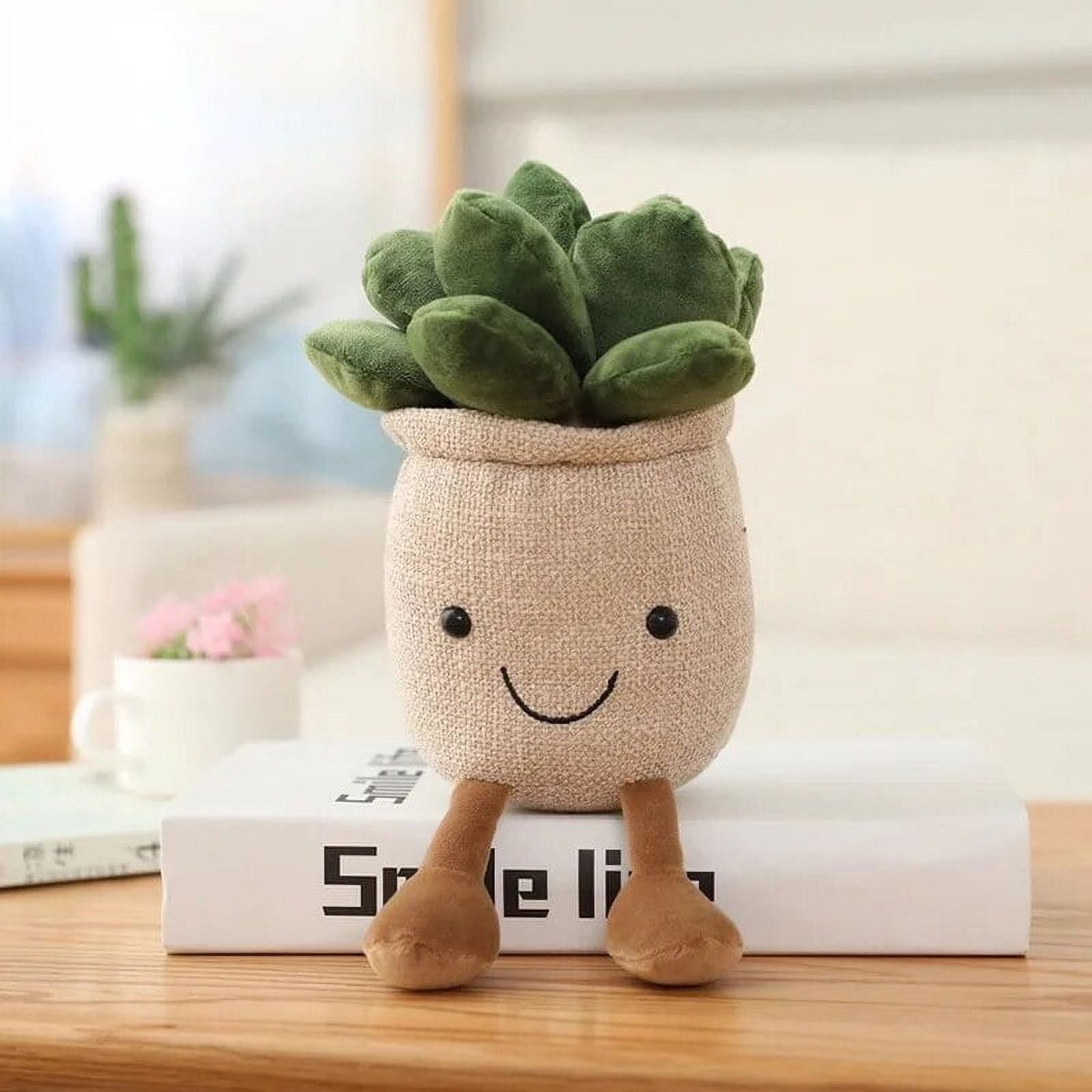 Tulip Plant Plush Toy Succulent Plant Plush Stuffed Toy Potted Flower ...