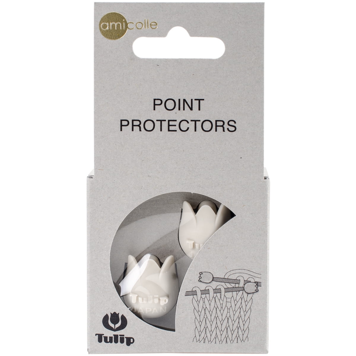 Tulip Point Protectors-White/Large - Walmart.com