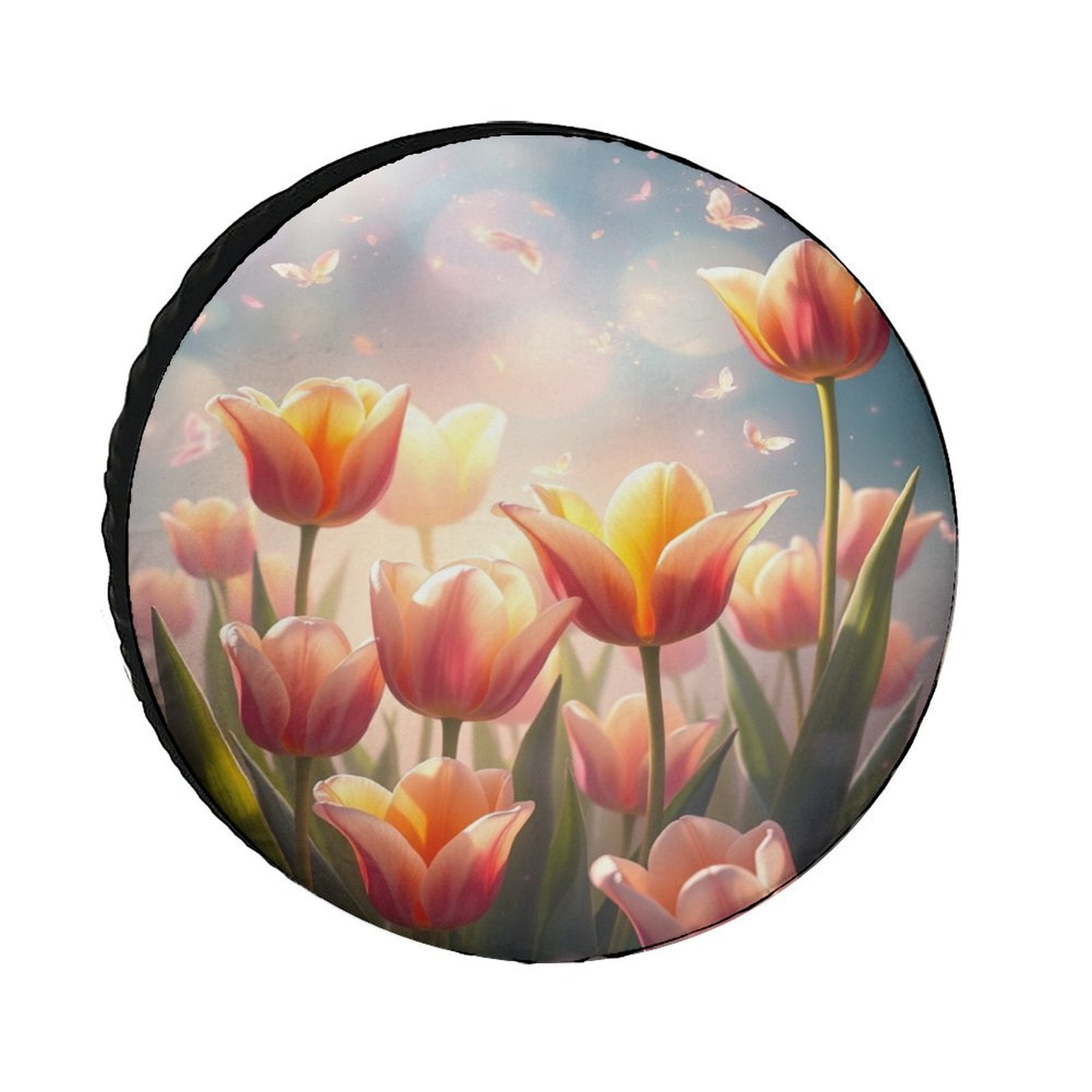 Tulip Spare Tire Cover Universal Waterproof Dust Proof Wheel Covers Fit ...