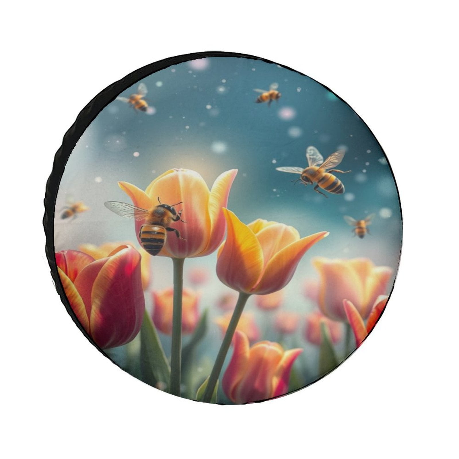 Tulip Spare Tire Cover Weatherproof Wheel Camper Protectors Universal ...