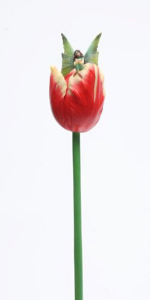Tulip with Winged Fairy Flitty Statue Figurine in Window Gift Box ...