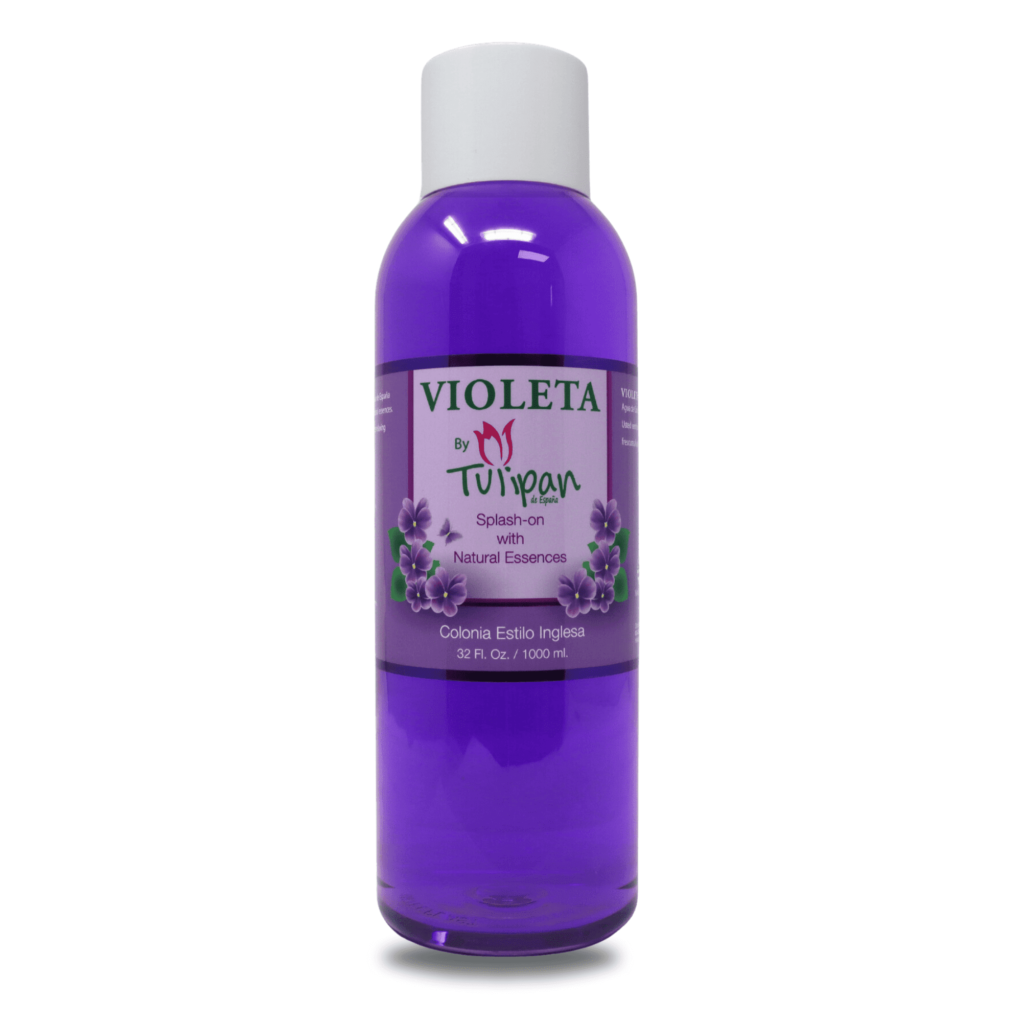 Tulipan de España Violeta Cologne, English Style Splash – 32 fl oz ...