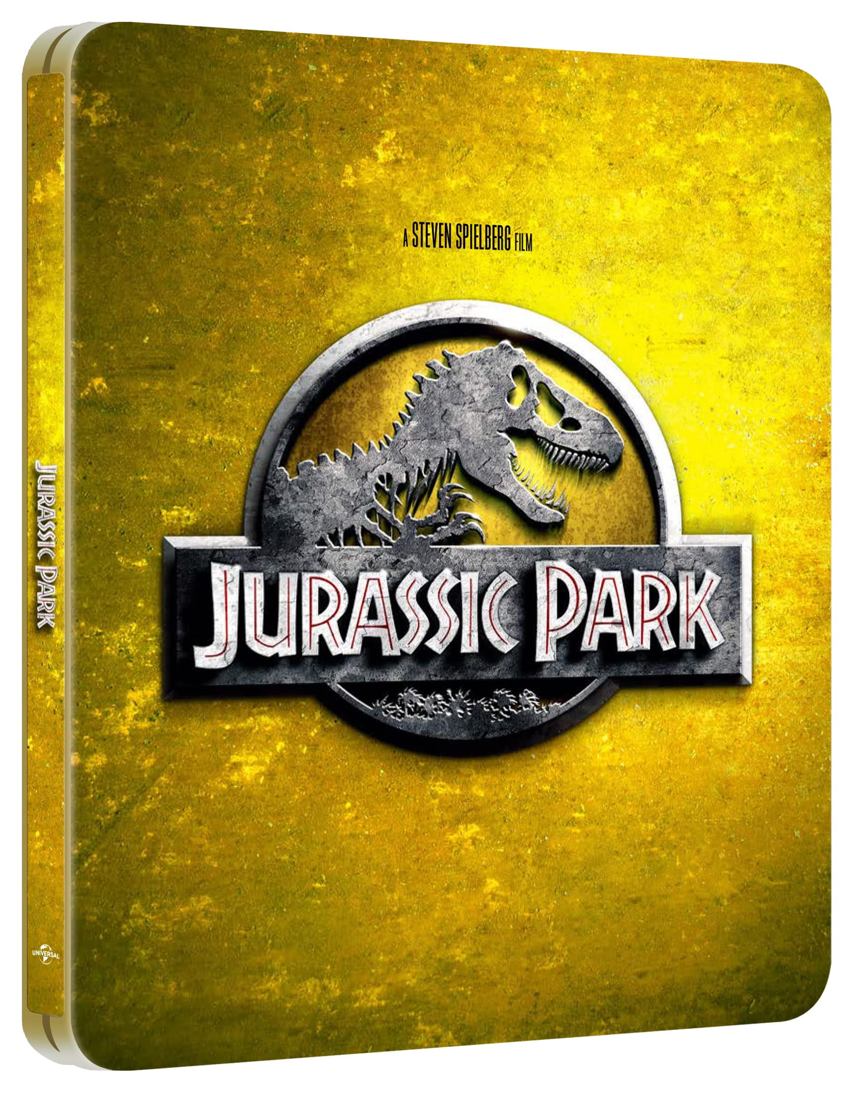 Jurassic Park (Steelbook) (4K Ultra HD) Sam Neill Laura Dern Steven ...