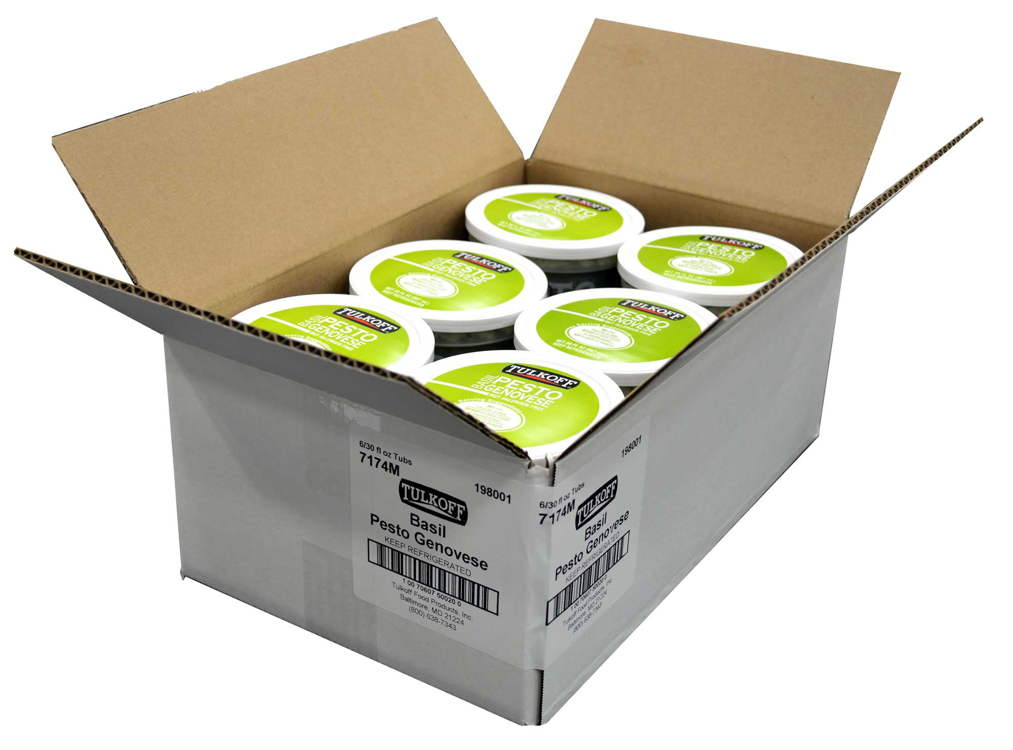Tulkoff Genovese Pesto Sauces, 30 fl ounces-- 6 per case. - Walmart.com