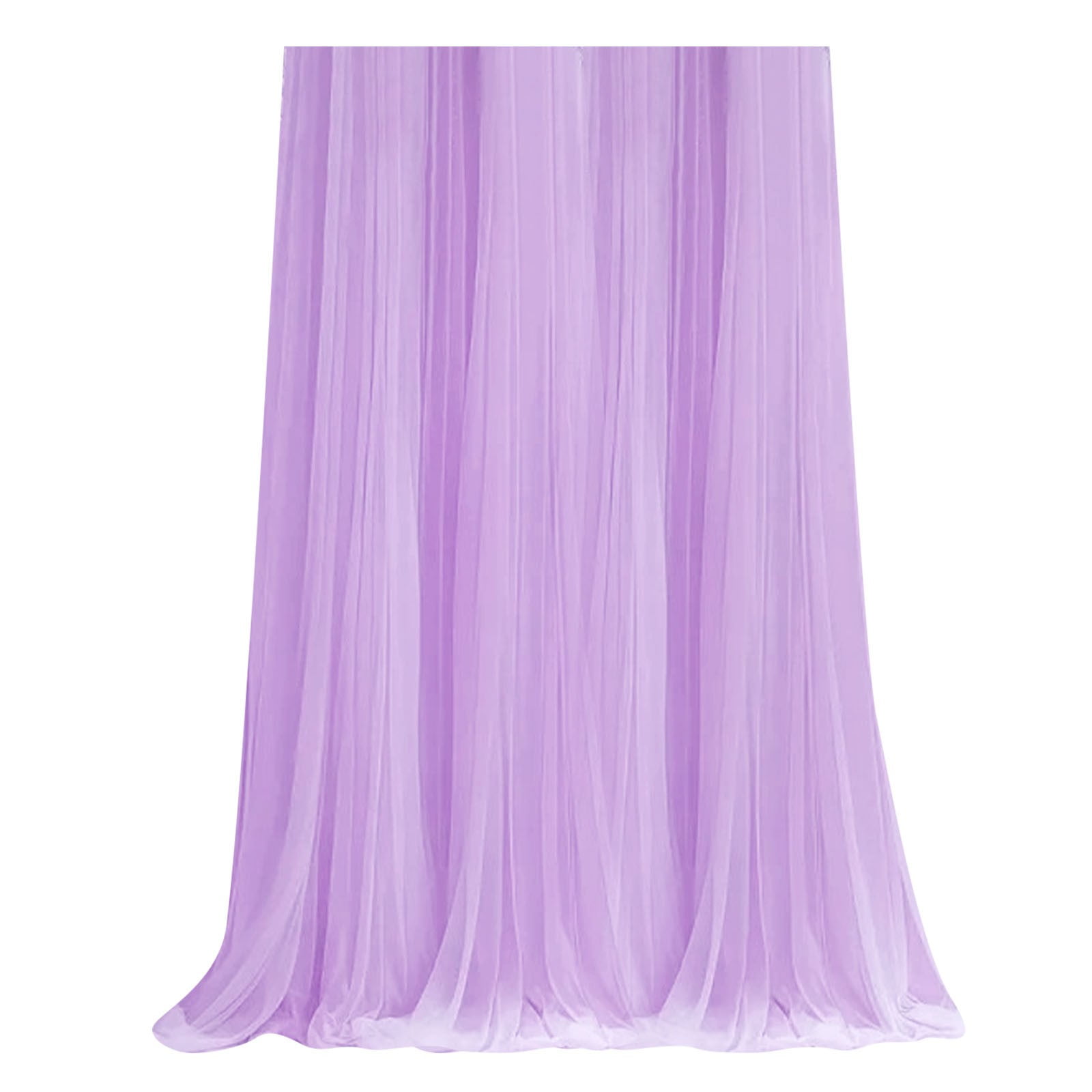 Tulle Backdrop Curtains for Wedding Decor - Sheer Voile Fabric Drapes ...