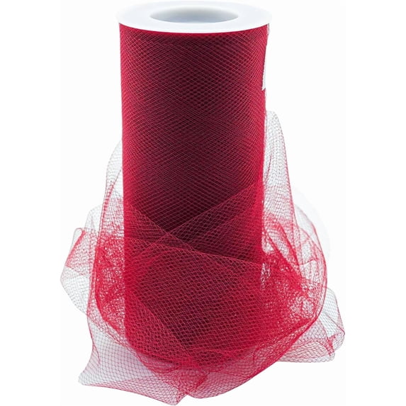 Tulle Roll/Spool 6 Inches x 25 Yards Polyester-Made Tulle Fabric DIY ...