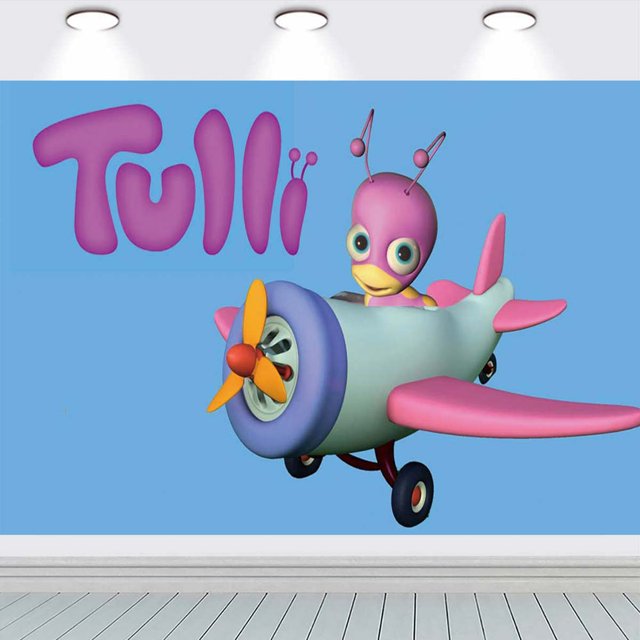 Tulli Babytv Taspestry Wall Decor school Background Backdrop Party ...