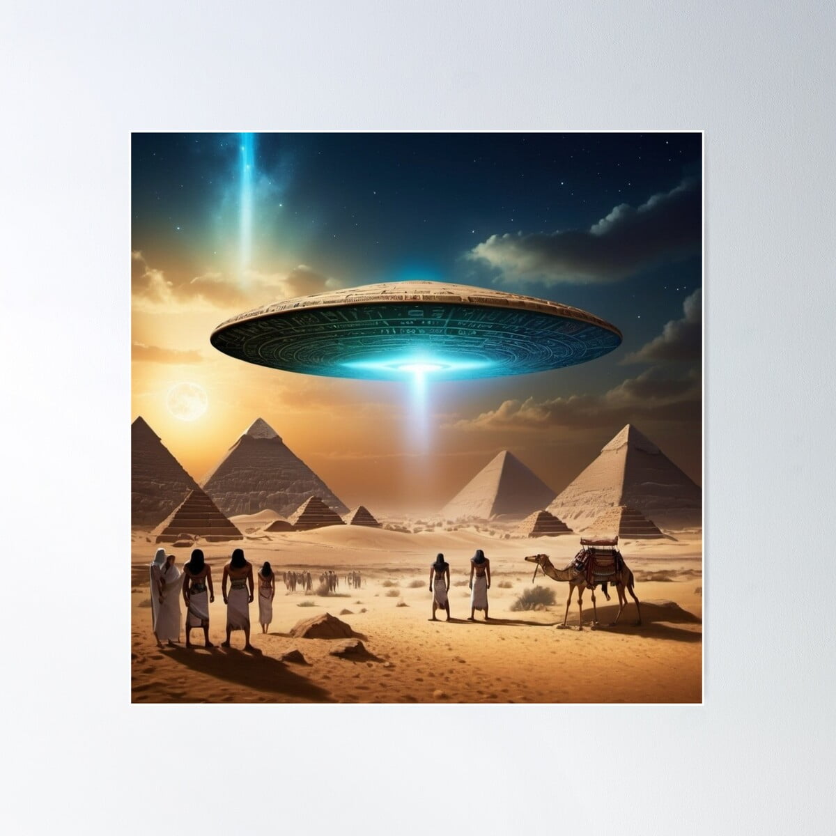 Tully Papyrus - Ancient Aliens Poster Wall Art, Modern Wall Decor For ...