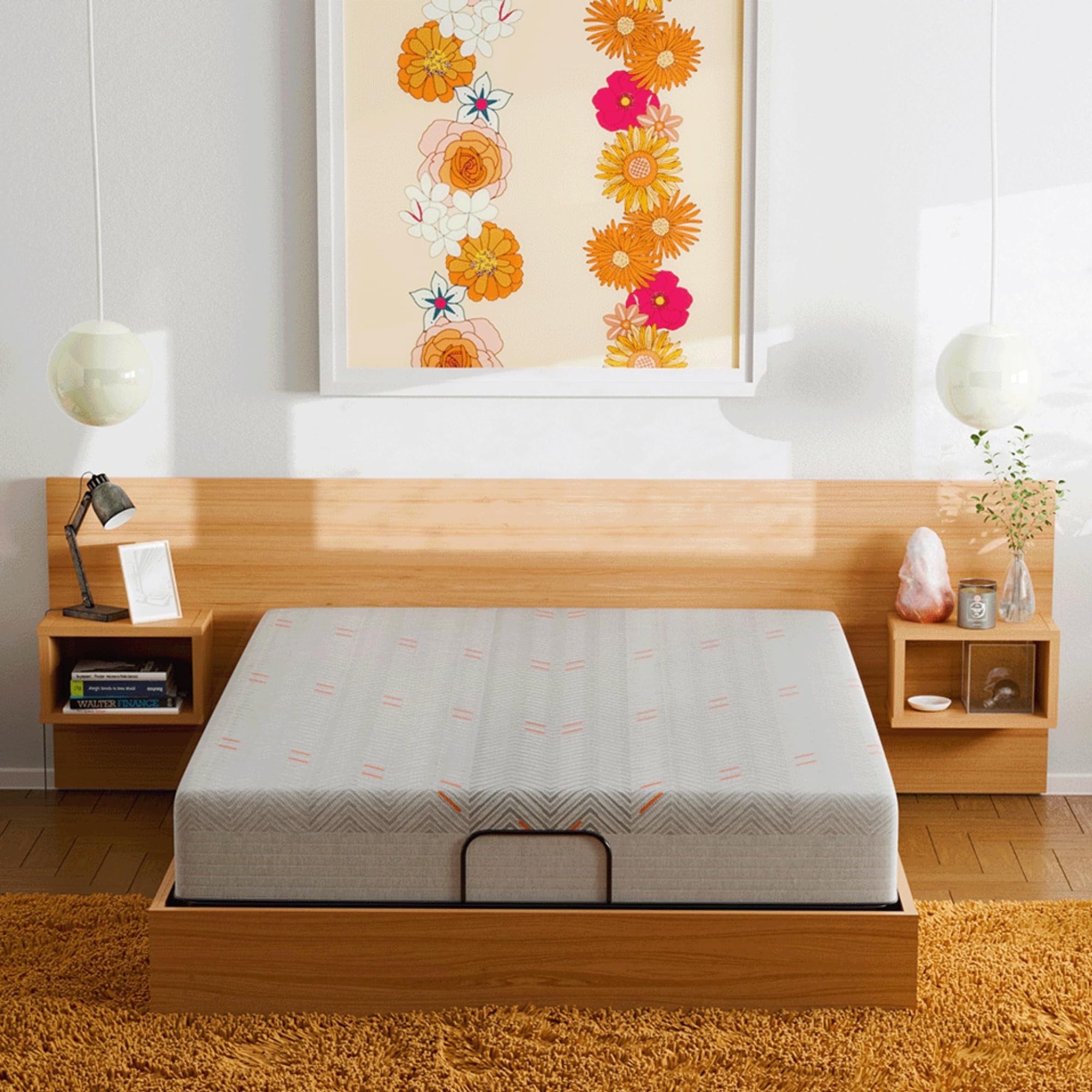 Tulo by Mattress Firm Green Tea Hybrid 10" Medium Mattress in a Box ...