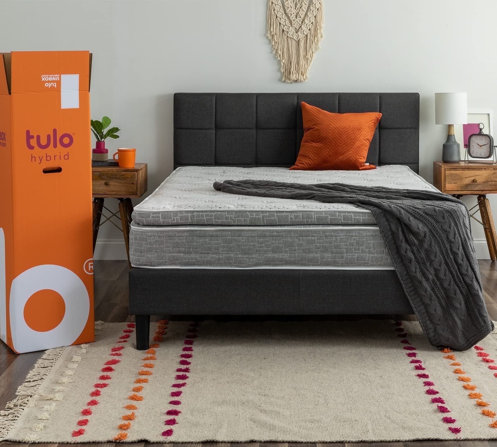 Tulo by Mattress Firm 10" Queen Mattress Memory Foam Cooling Hybrid ...