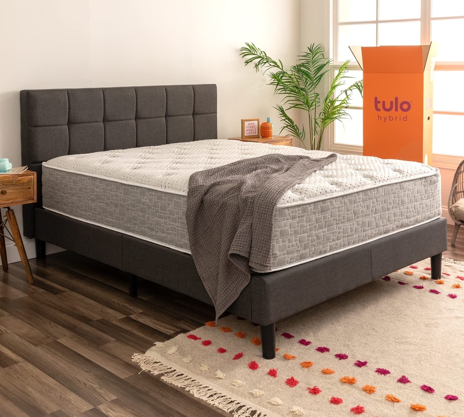 Tulo by Mattress Firm 13" Memory Foam Cooling Hybrid Mattress in a Box ...